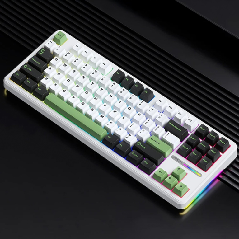 Aula F75 Max Mekanik RGB TKL Reaper Switch Kablosuz Makrolu Hot Swap ...